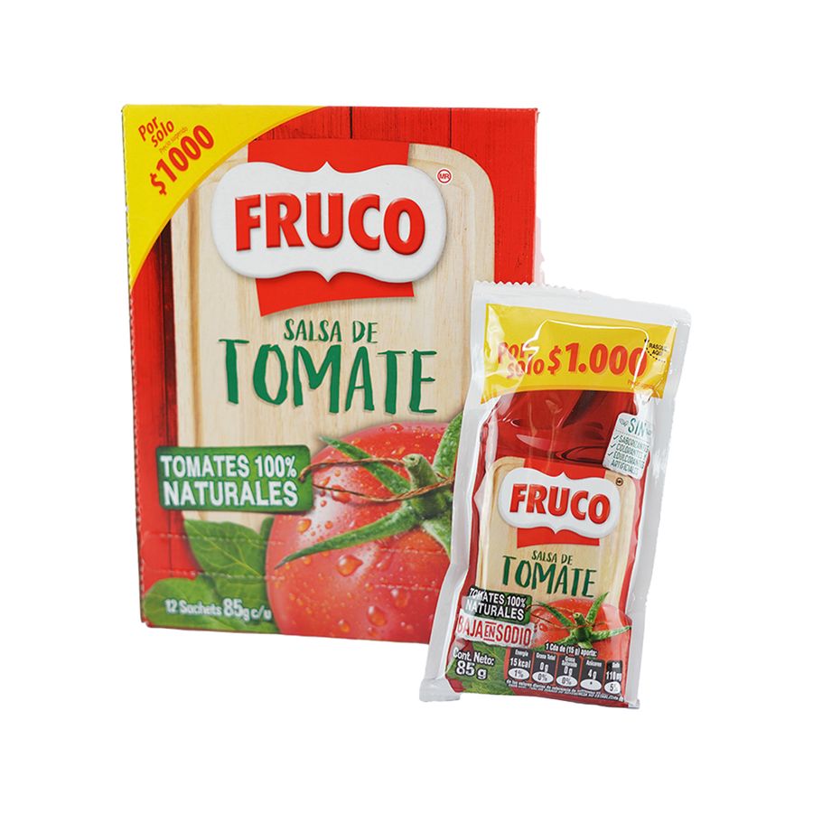 Fruco salsa de tomate caja