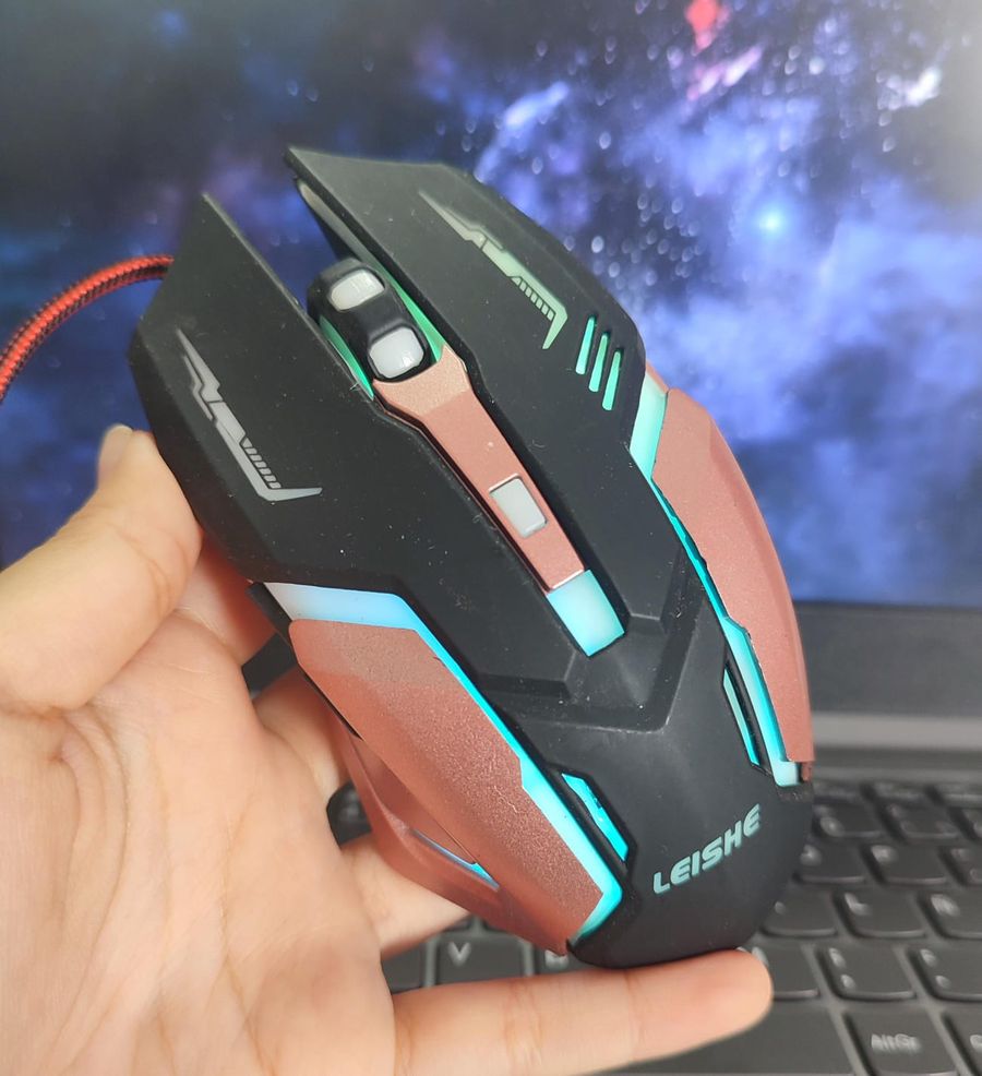 Mouse gamer led G960 con cable.